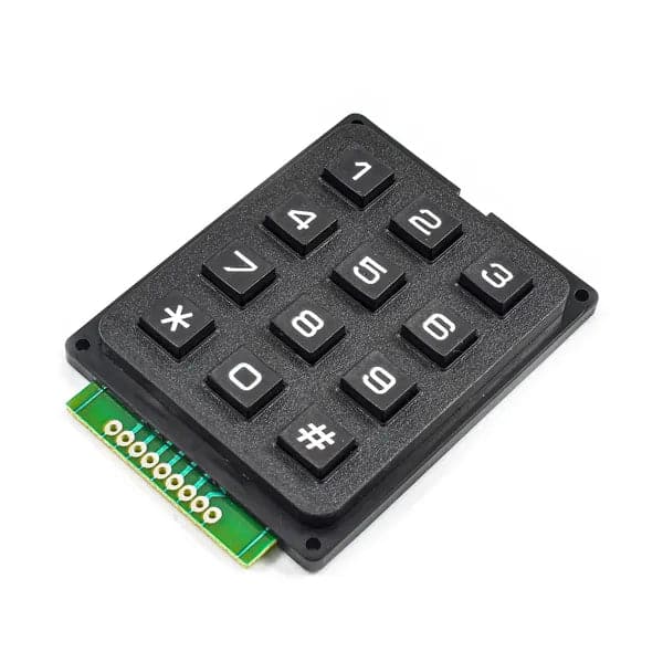 Arduino tastatura matrix 4×3 keyboard – 3D Print Lab